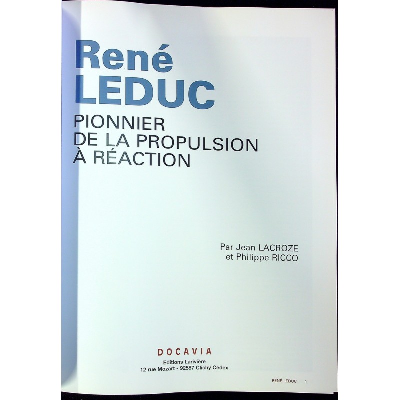 René Leduc - Pionnier de la propulsion à réaction