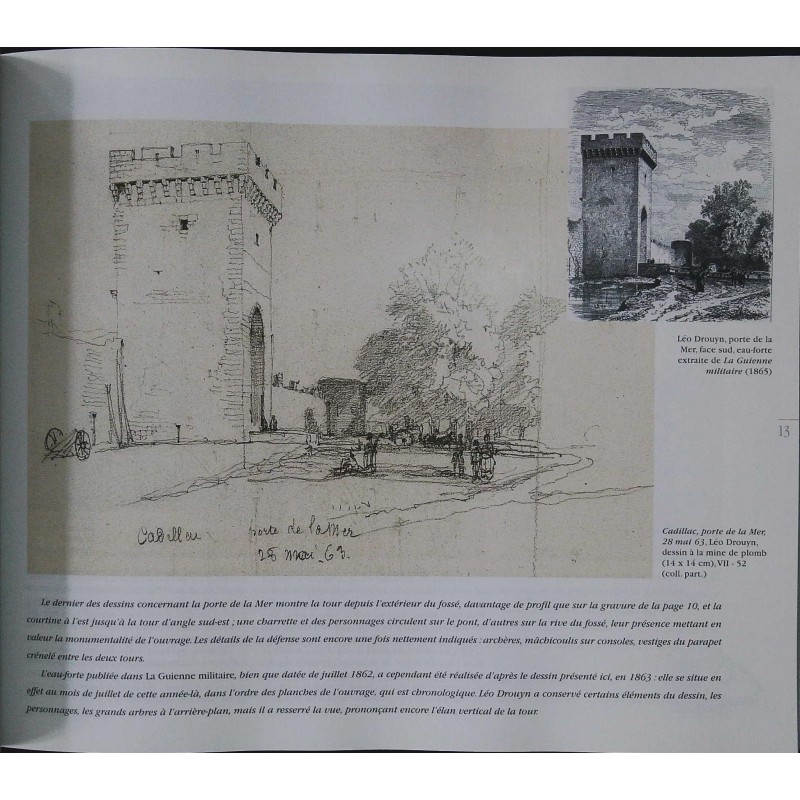 Autour des oeuvres de Léo Drouyn - Château de Cadillac, Abbaye de la ...